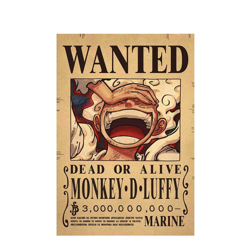 WANTED - Monkey D. Luffy "Joy Boy" (3 Mds) [One Piece] – MyWantedShop